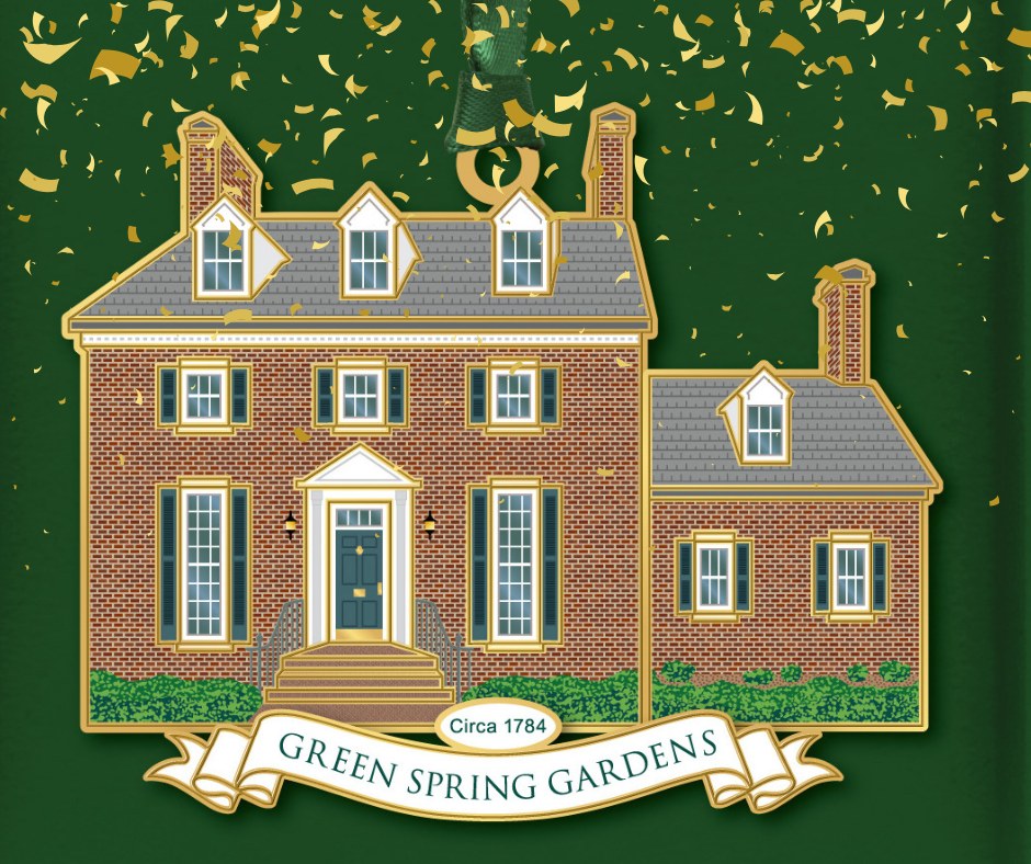 Exclusive Ornament Celebrates Green Spring's Historic House - Friends ...